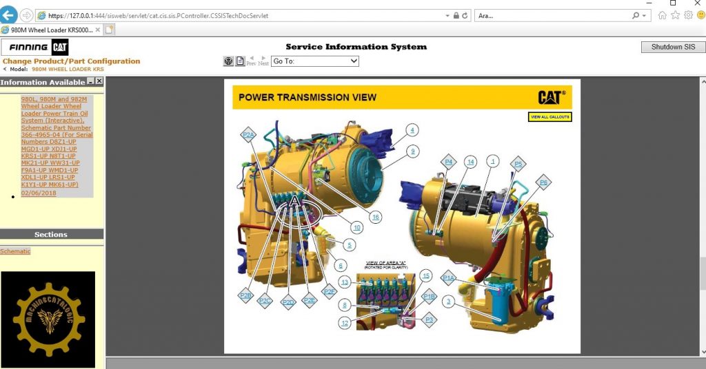 Caterpillar Service Information System (SIS & CBT 10.2021) – Machine ...