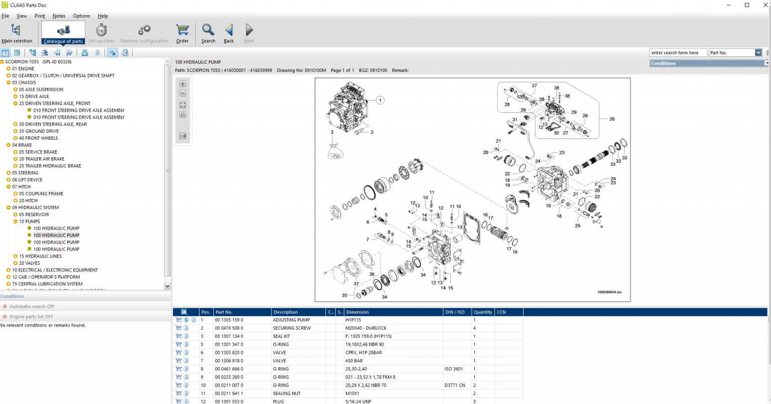 Claas Parts Doc 02.2025 Agricultural Spare Parts Catalog