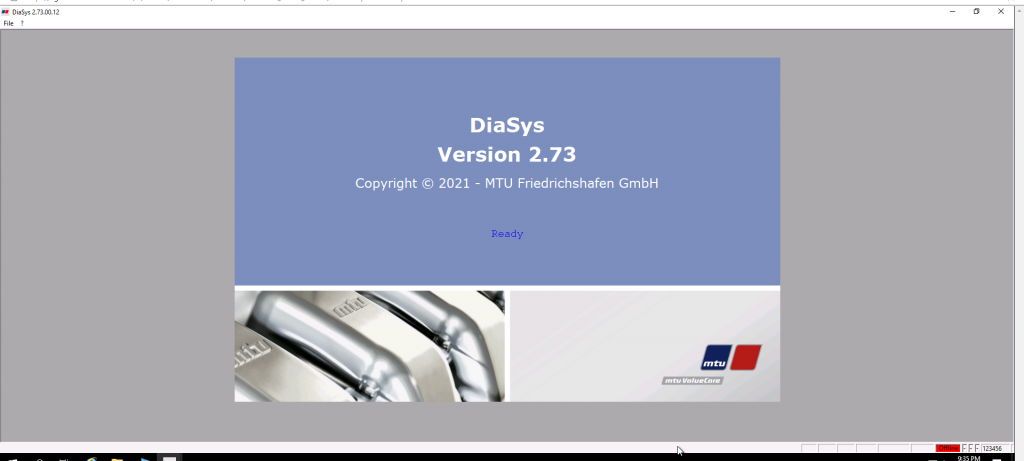 MTU DiaSYS 2.73 2021 – Machine Catalogic