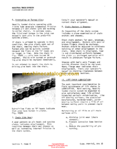 CLARK UT40 60D Planned Maint & Adj Manuals