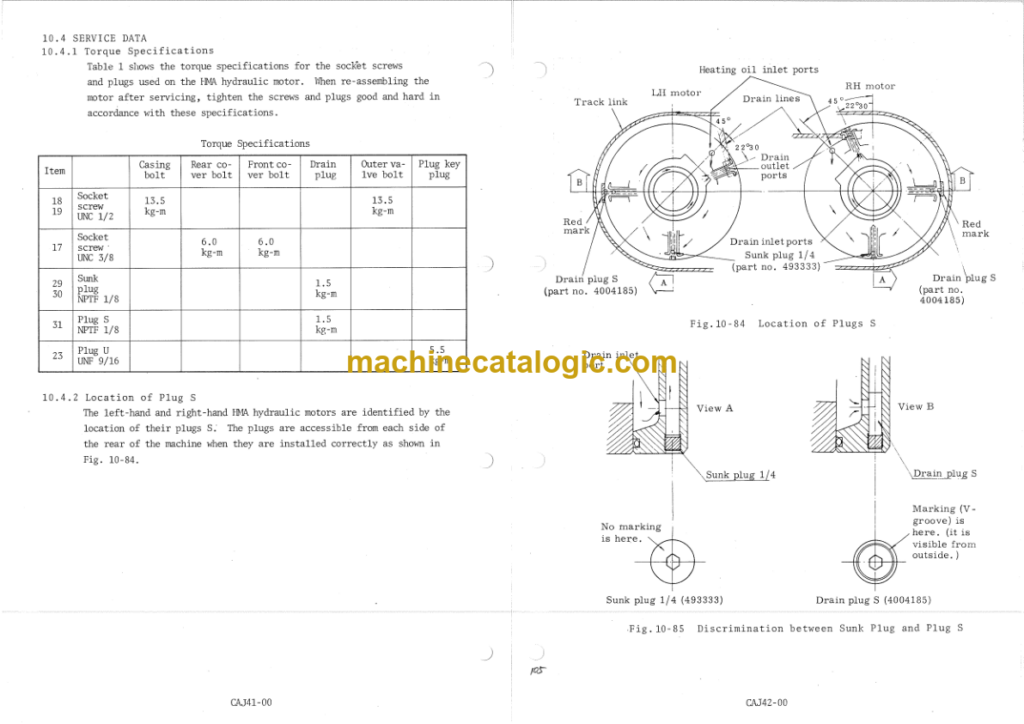 Hitachi UH03 UH04 Common SM(A) Service Manual – Machine Catalogic
