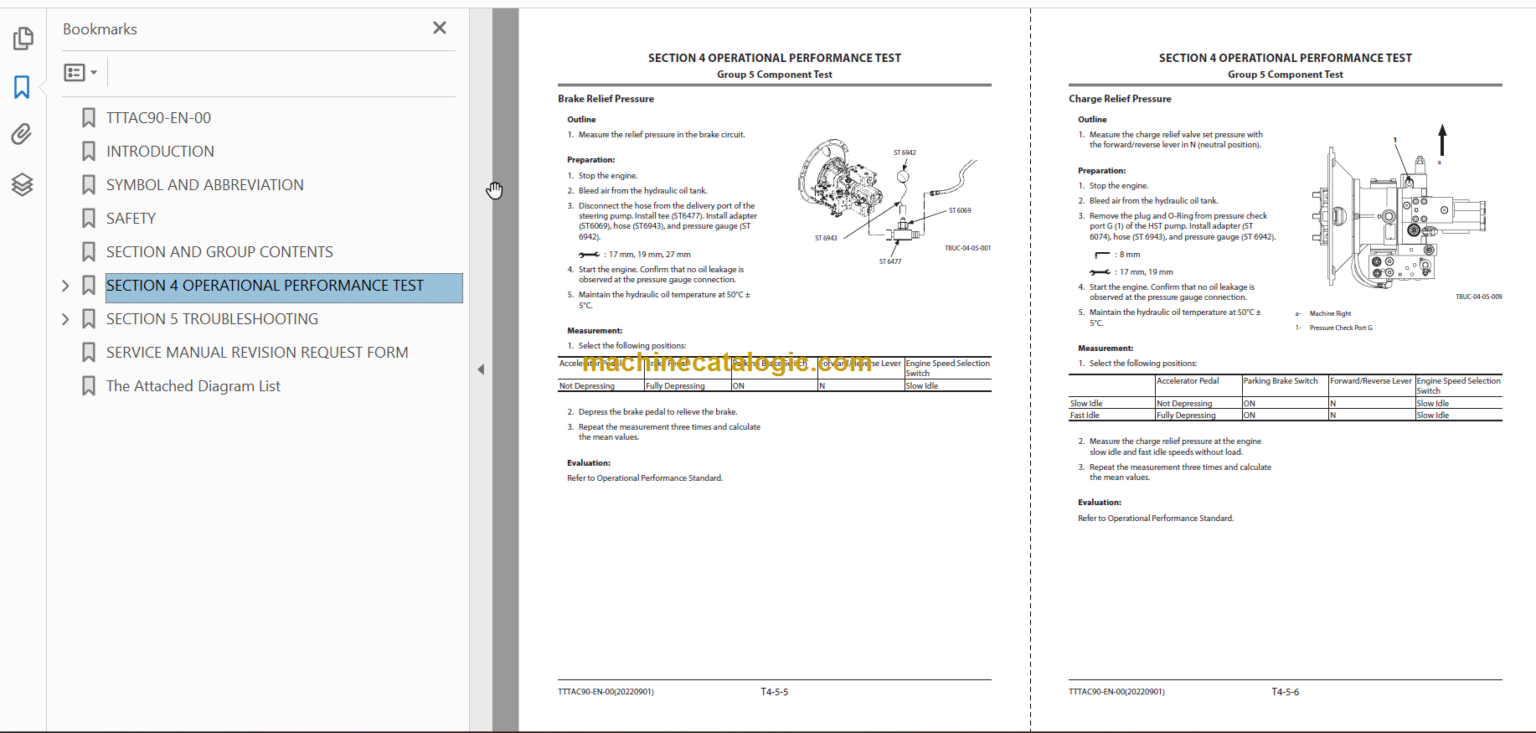 Hitachi ZC125M-5 Technical and Workshop Manual – Machine Catalogic