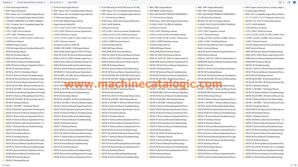 Hitachi Wheel Loader Service Manual and Parts Catalog 2024 Full DVD ...