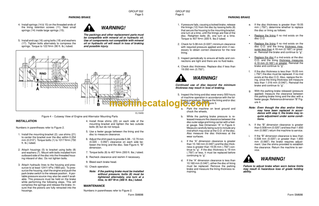 Hitachi EH4000 Service Manual (DC and covers R260) – Machine Catalogic
