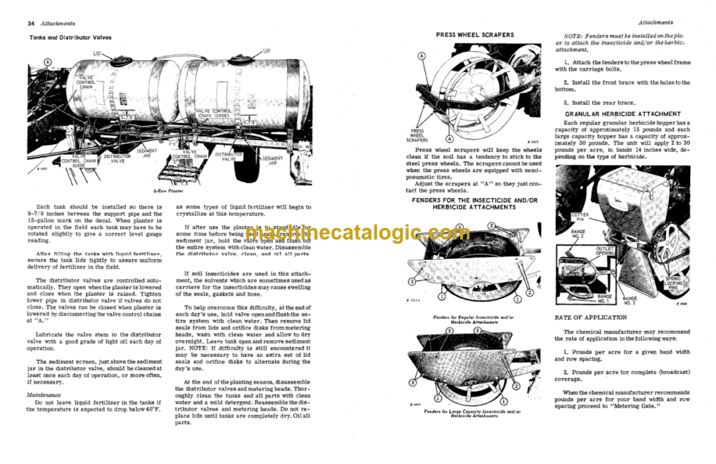 John Deere 694A, 695A, 894A Corn Planters Operator's Manual (OMB25348 ...