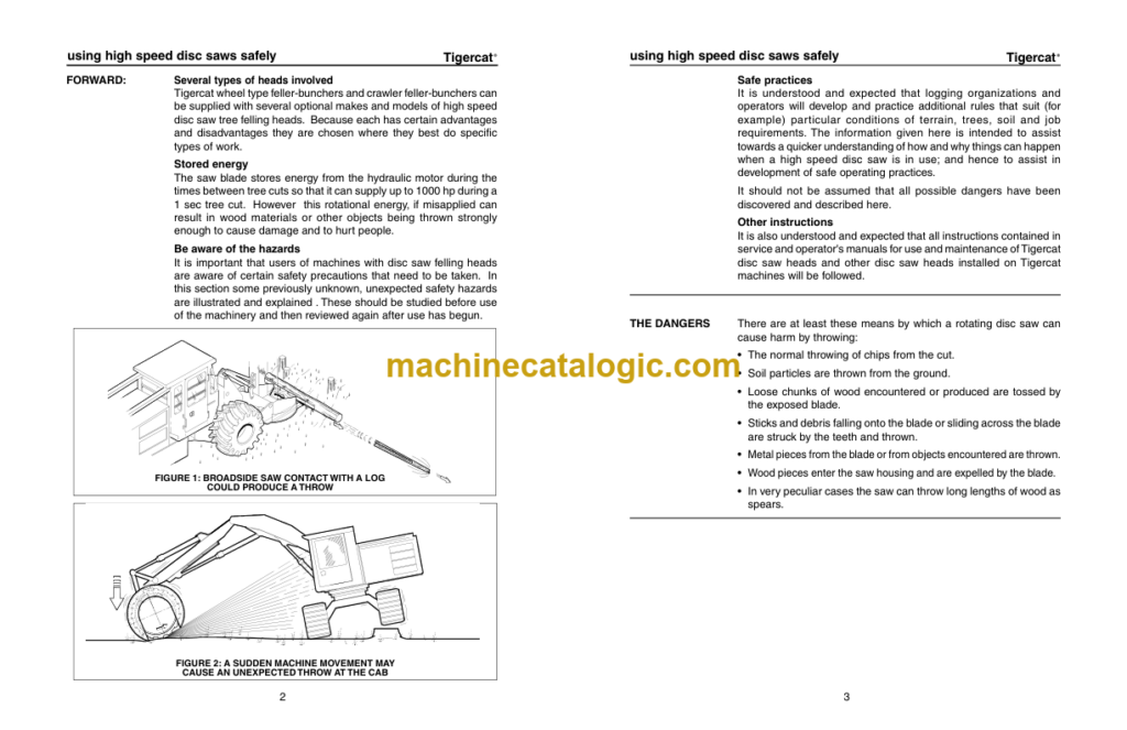 Tigercat 720D Feller Buncher Service Manual – Machine Catalogic