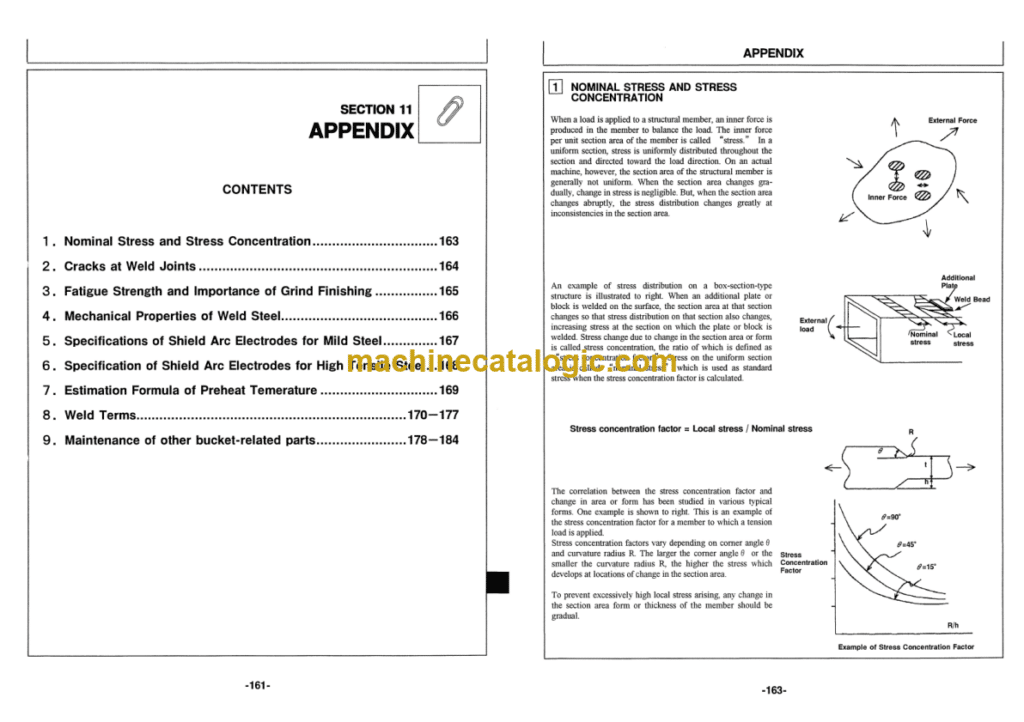 Hitachi BUCKET MAINTENANCE Reinforcement Manual – Machine Catalogic