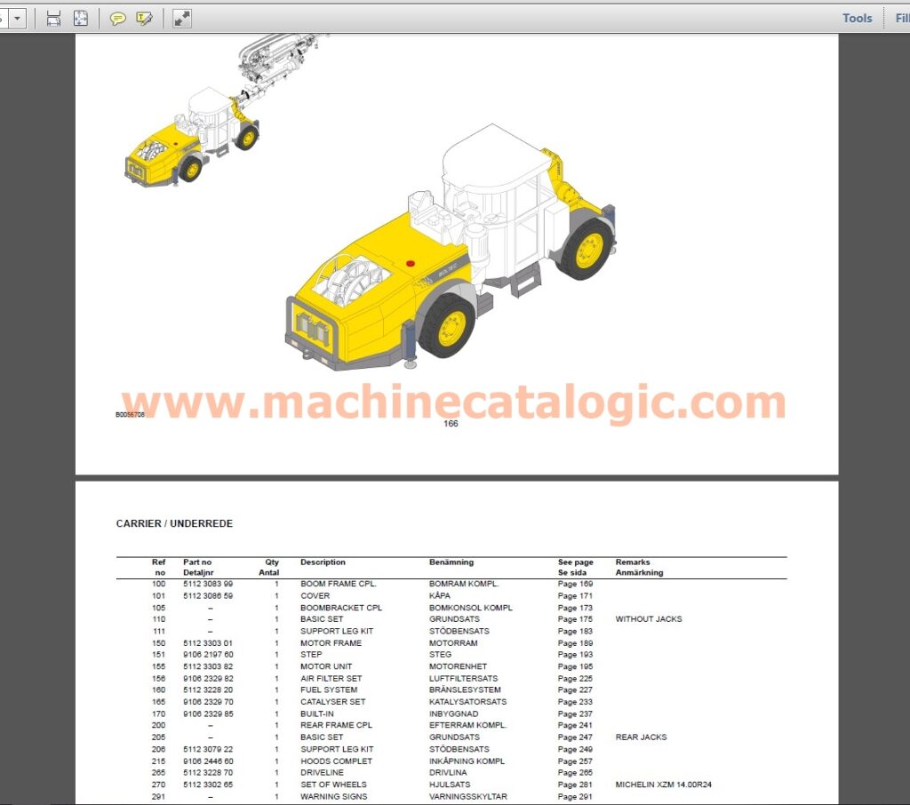 Atlas Copco BOLTEC LC Spare Parts Catalogue (PM No. 8991980700 ...