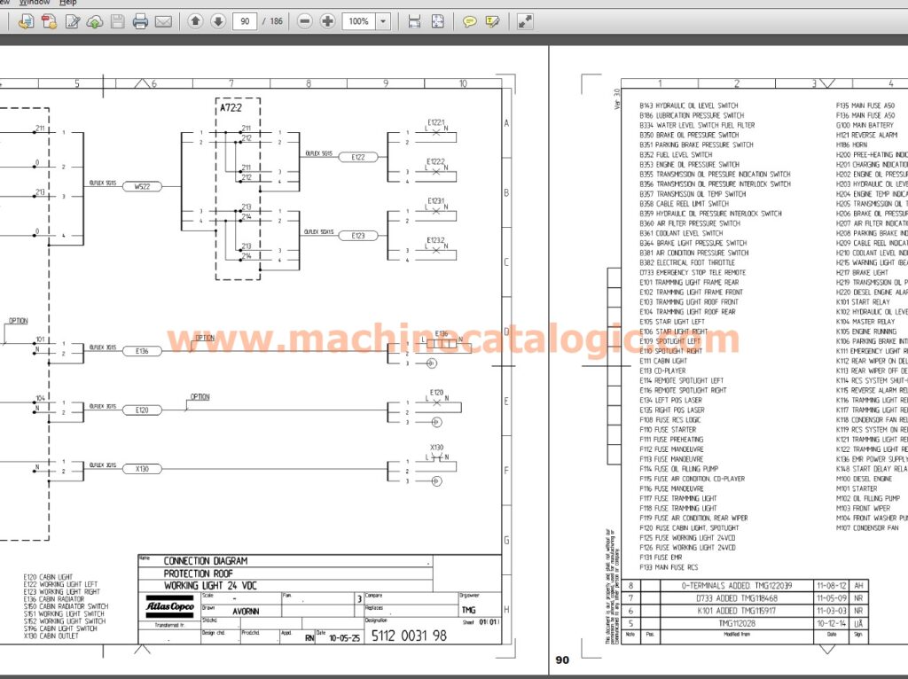 Atlas Copco Boltec LC Diagrams and Drawings (PM No. 8991980700 ...