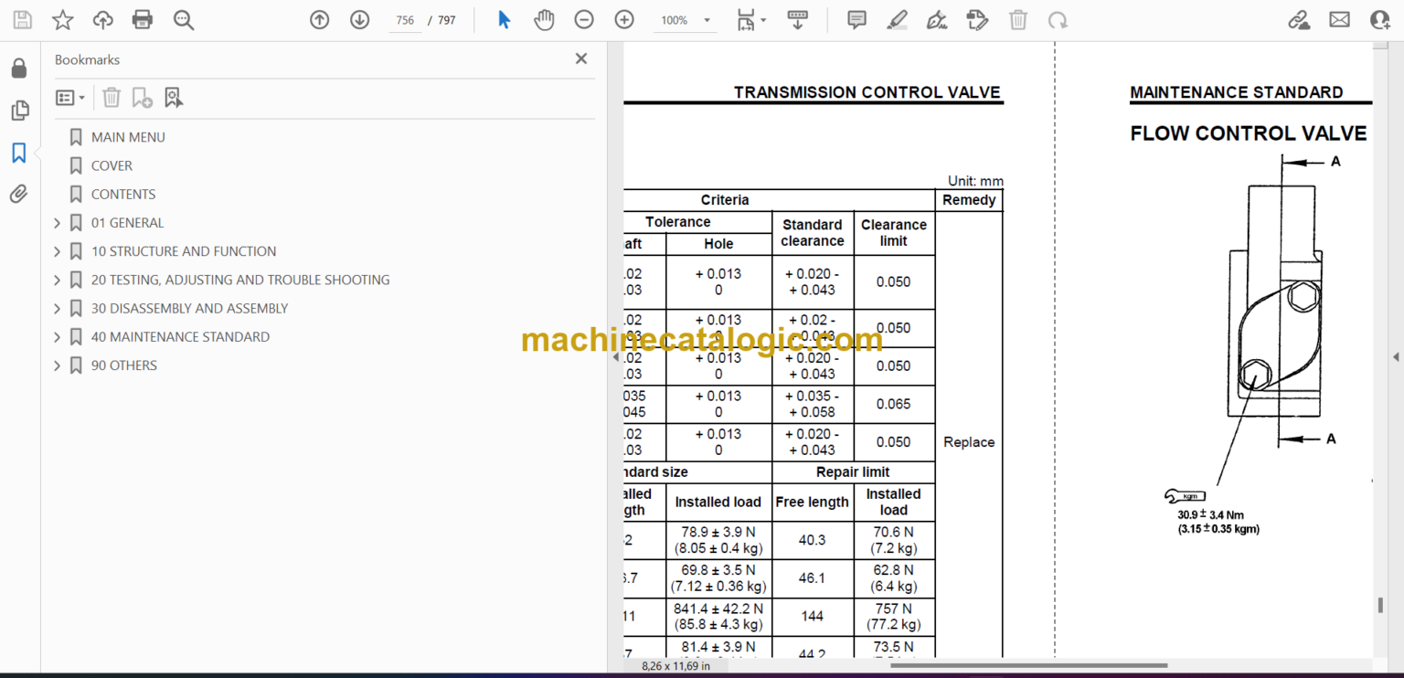 Komatsu WA380-3MC Wheel Loader Shop Manual (CEBM003402) – Machine Catalogic