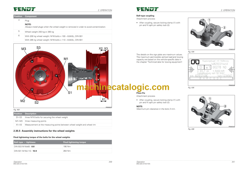 Fendt 300, 310, 311, 312, 313 Vario S4 Profi Full Operation and ...