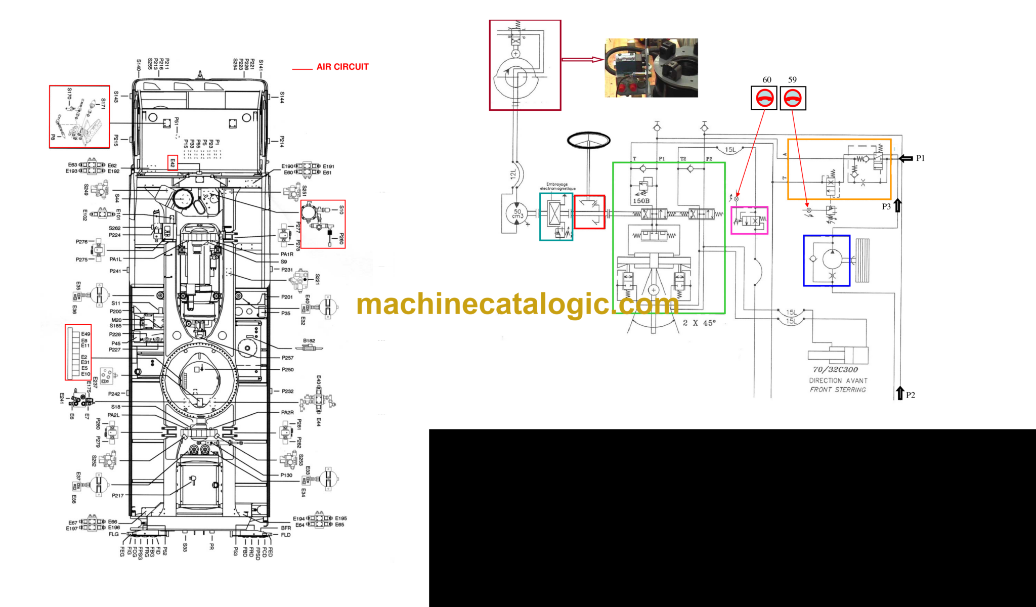Terex AC35, AC35L Crane Technical Data & Load Charts