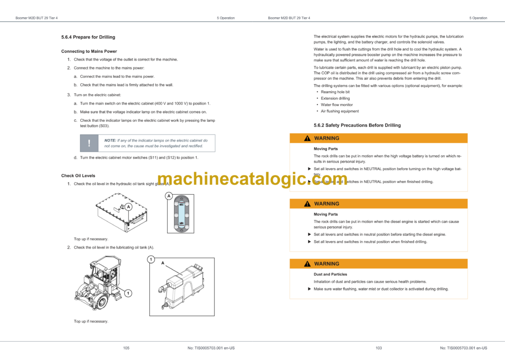 Epiroc Boomer M2 D But 29 Tier 4 Operation Manual