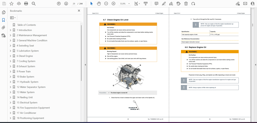 Epiroc Easer E10 S Operation and Maintenance Manual