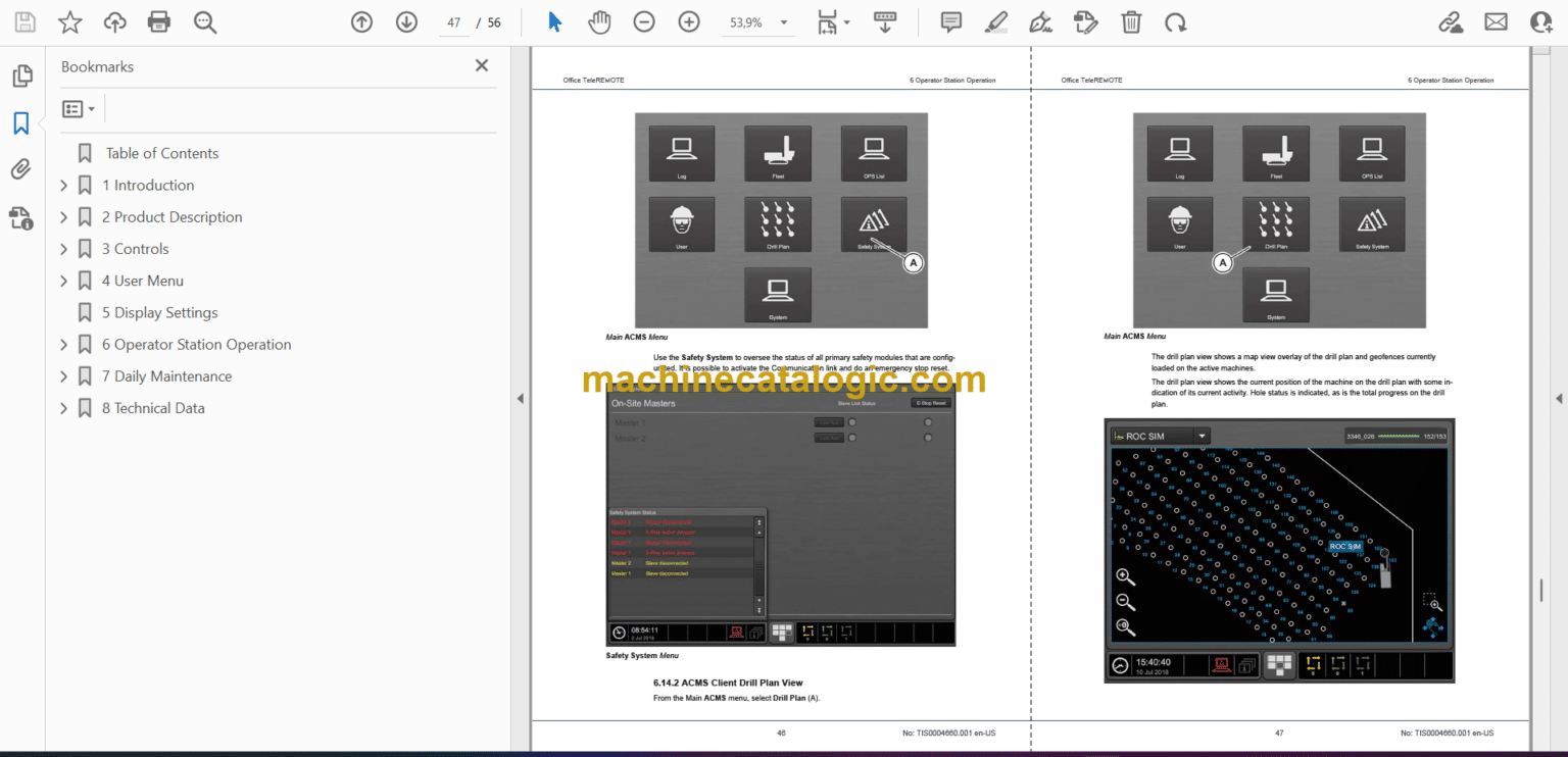 Epiroc TeleREMOTE (RCS 6.21) Operation Manual – Machine Catalogic