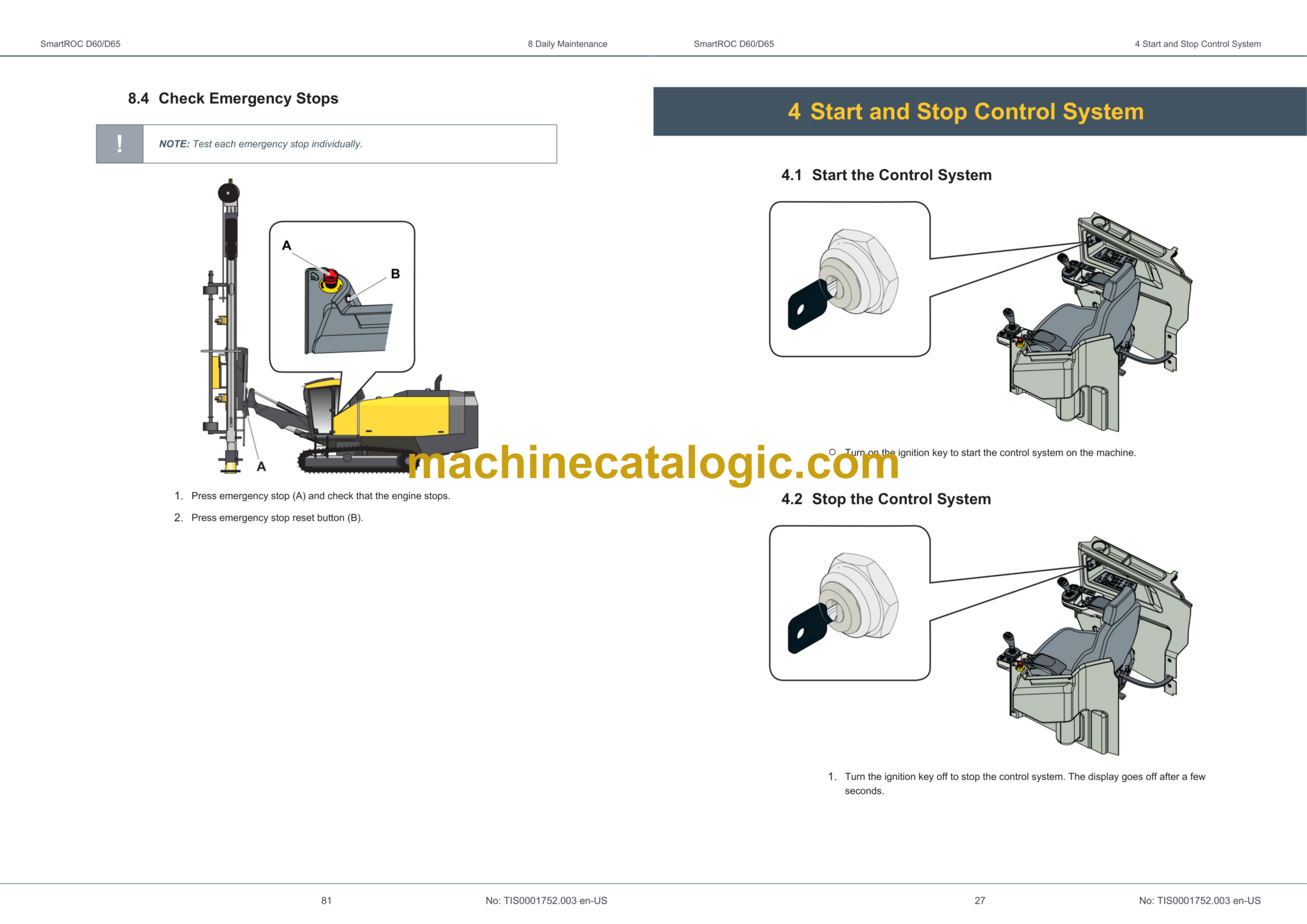 Epiroc SmartROC D60 D65 Tier 3 MK2 Operation Manual – Machine Catalogic