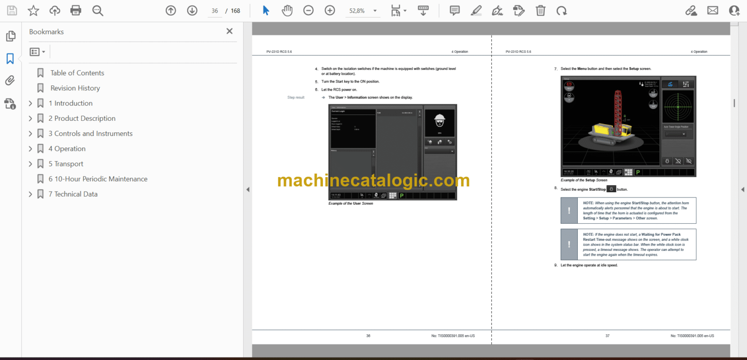 Epiroc Pit Viper PV-231D RCS 5.6 Operation Manual – Machine Catalogic