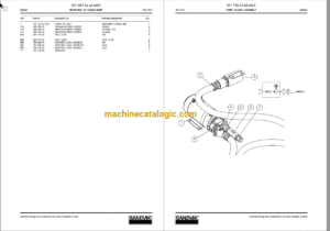 Sandvik DD321 Development Drill Rig Parts Manual