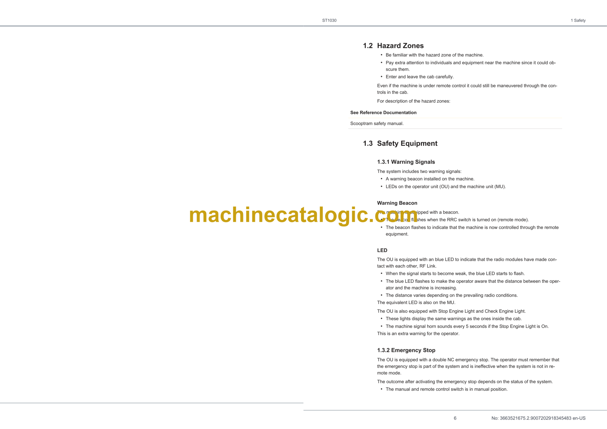 Epiroc Scooptram ST1030 Stage III A and Stage III B - RRC Operation ...