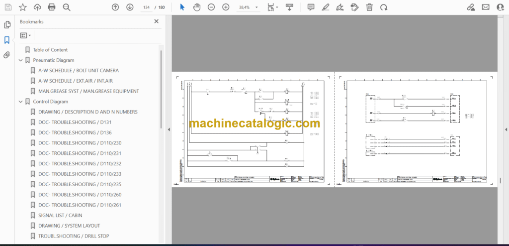 Epiroc Boltec S10 S Diagrams and Drawings Manual – Machine Catalogic