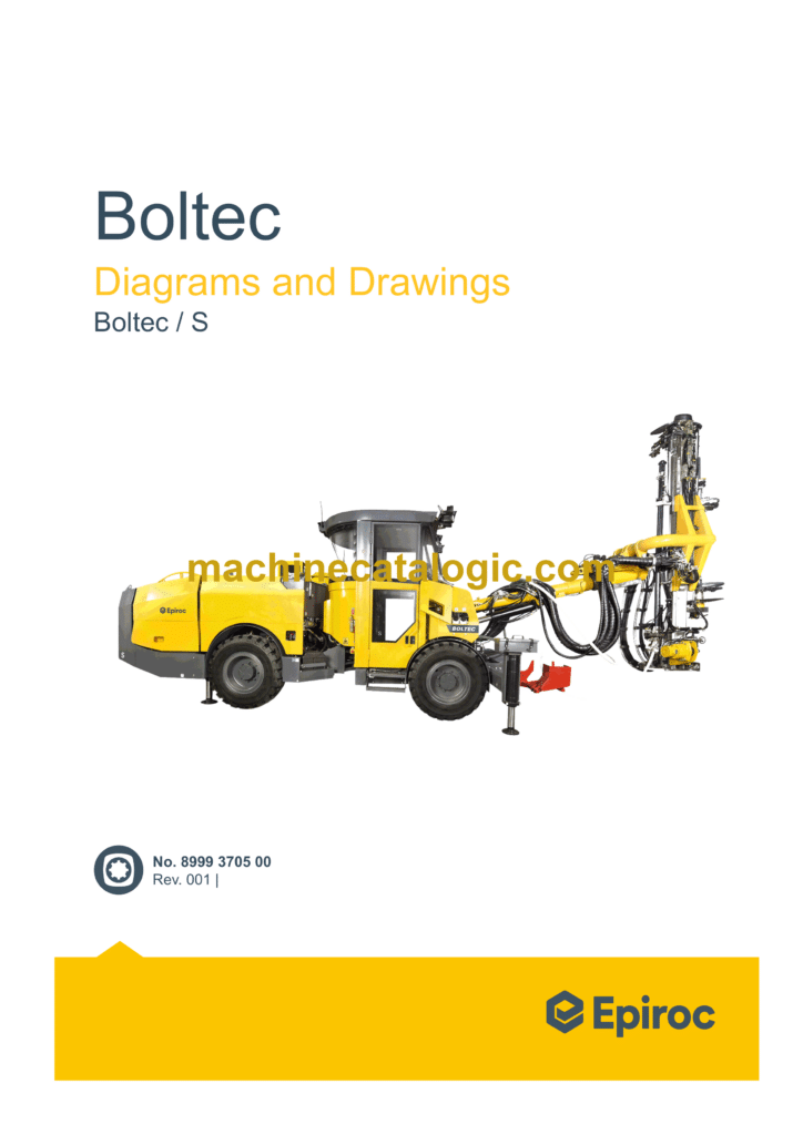 Epiroc Boltec S Diagrams and Drawings Manual – Machine Catalogic