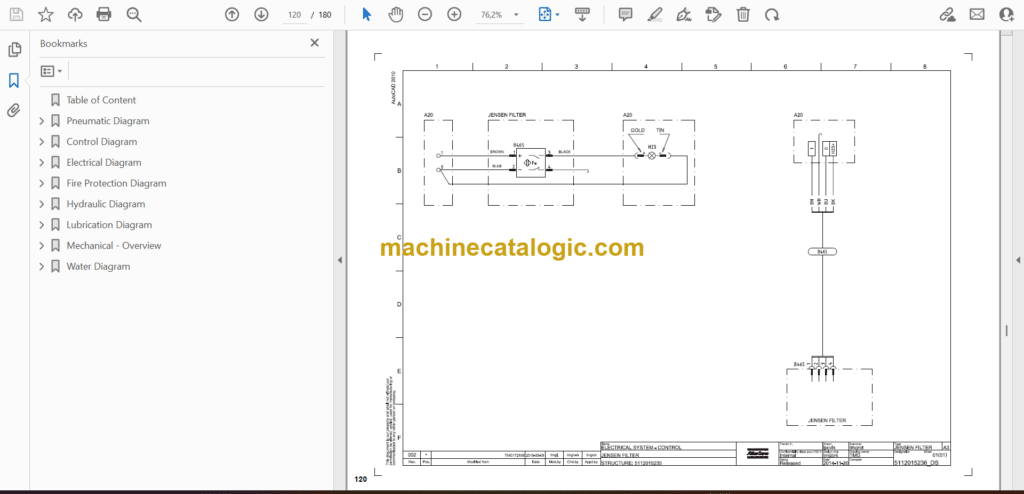 Epiroc Boomer M2 D Diagrams and Drawings Manual