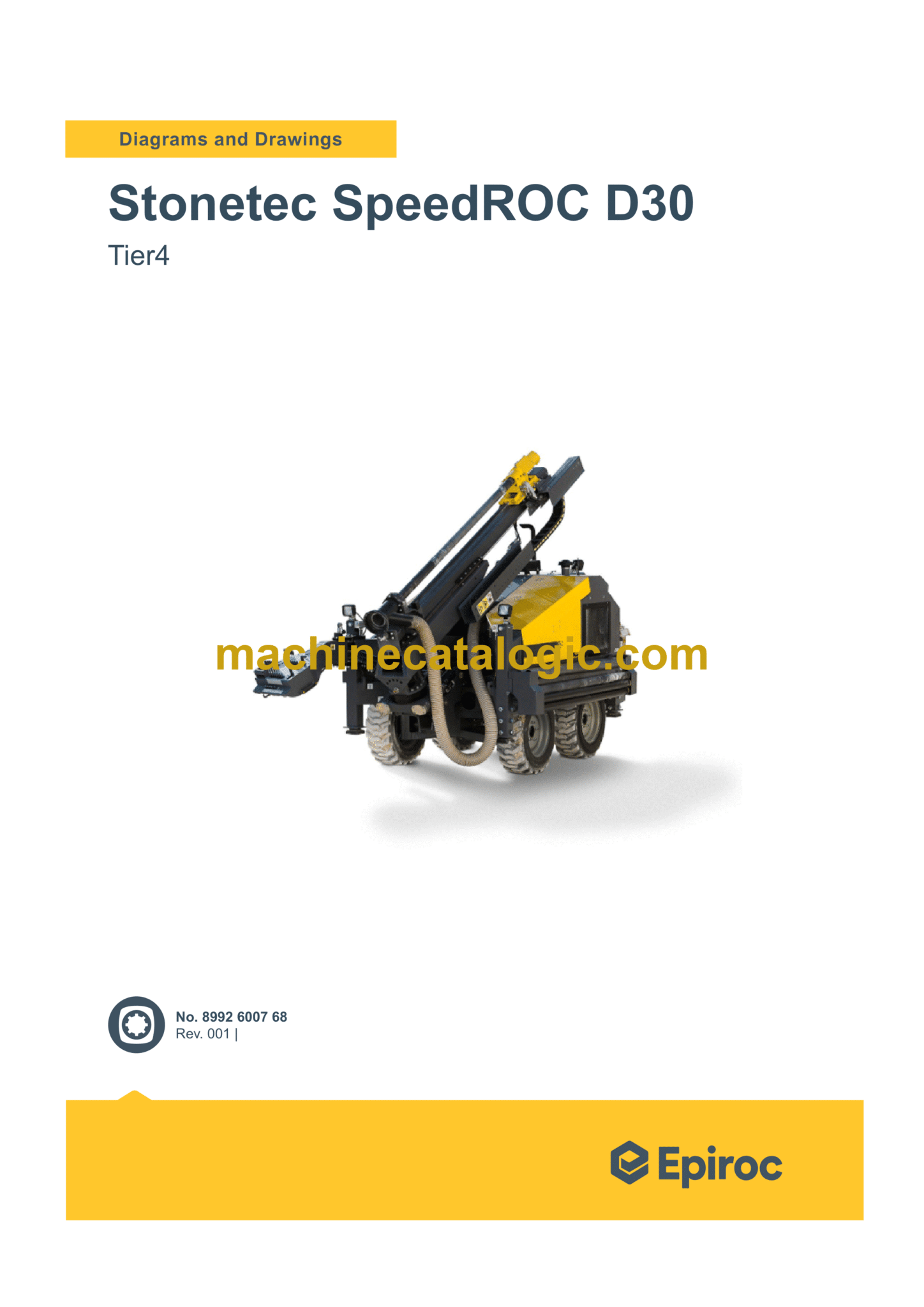 Epiroc Stonetec SpeedROC D30 Tier4 Diagrams and Drawings Manual ...