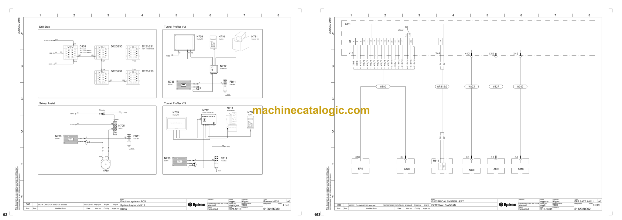 Epiroc Boomer M20 Diagrams and Drawings Manual – Machine Catalogic