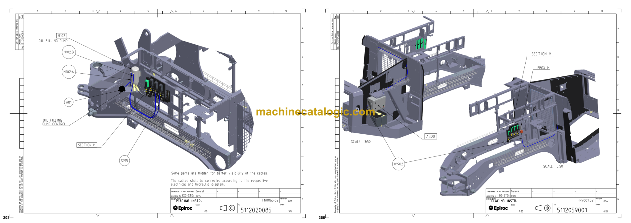 Epiroc Boltec M Diagrams and Drawings Manual