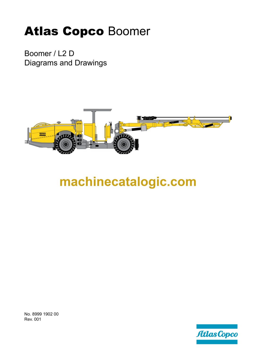 Atlas Copco Boomer L2D Diagrams and Drawings Manual – Machine Catalogic