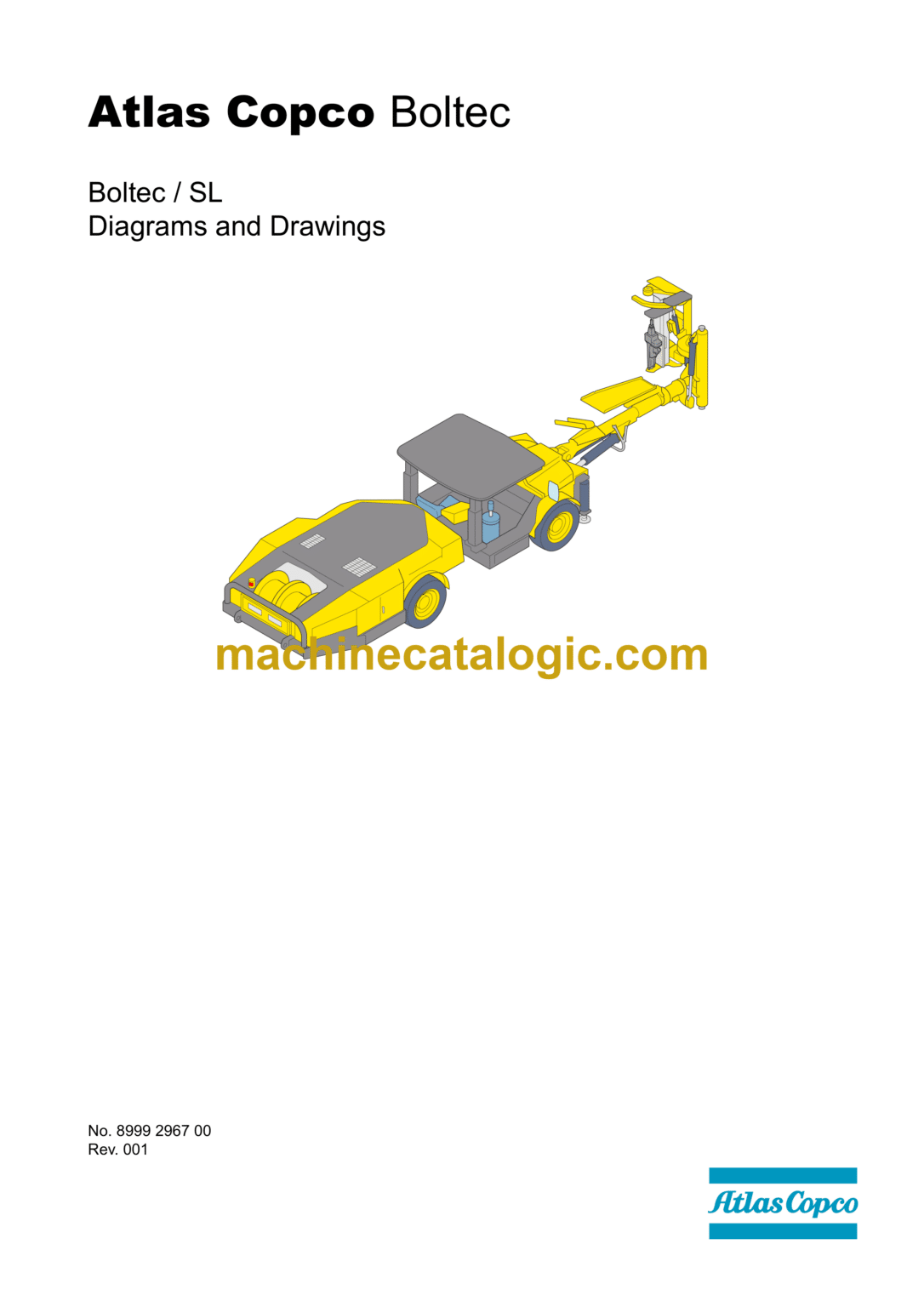 Atlas Copco Boltec SL Diagrams and Drawings Manual – Machine Catalogic