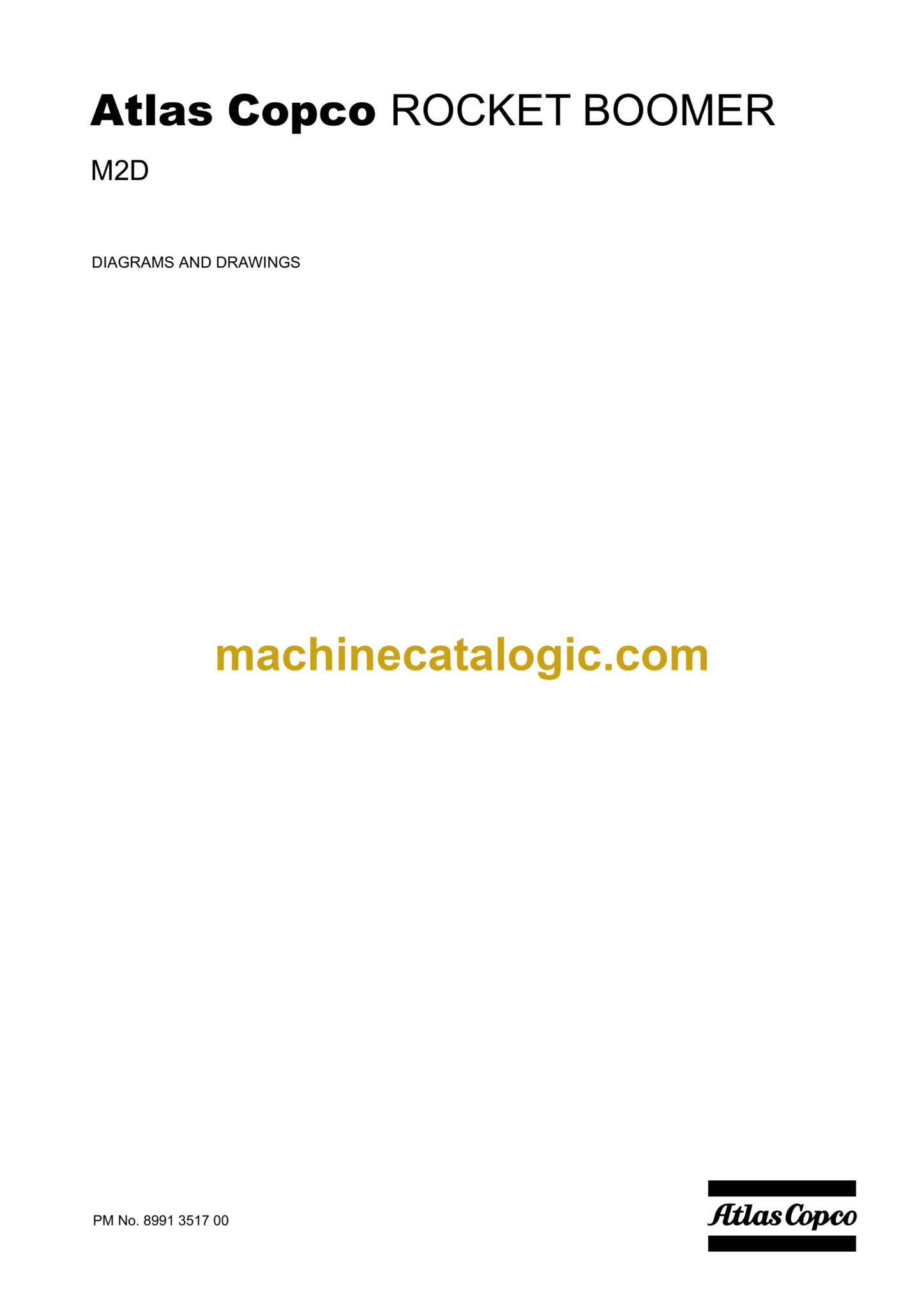 Atlas Copco Rocket Boomer M2D Diagrams and Drawings Manual – Machine ...