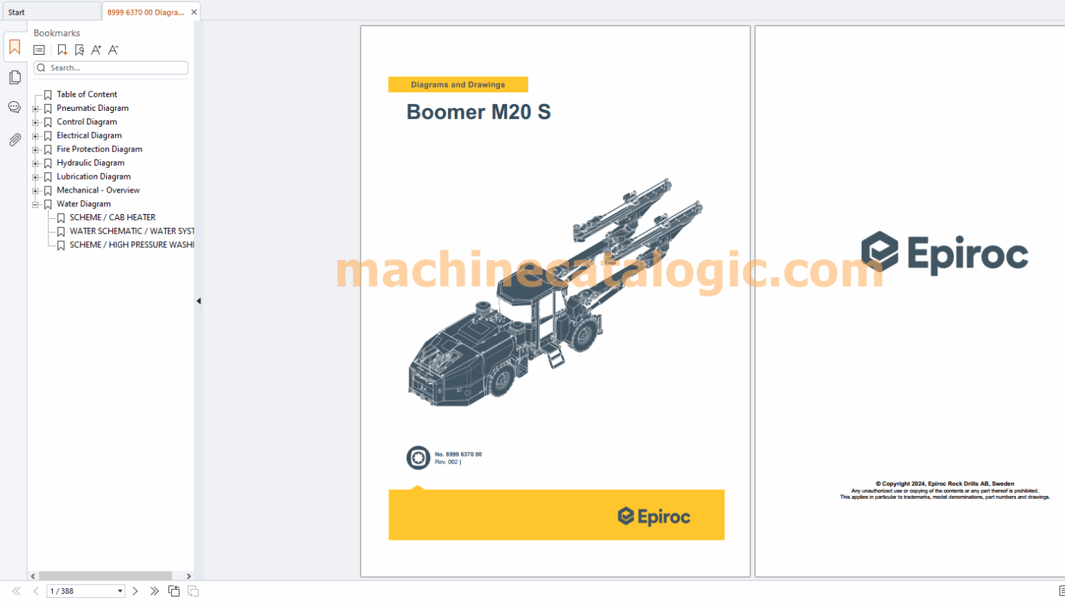 Epiroc & Atlas Copco Diagrams and Drawings Manual Full PDF Collection ...