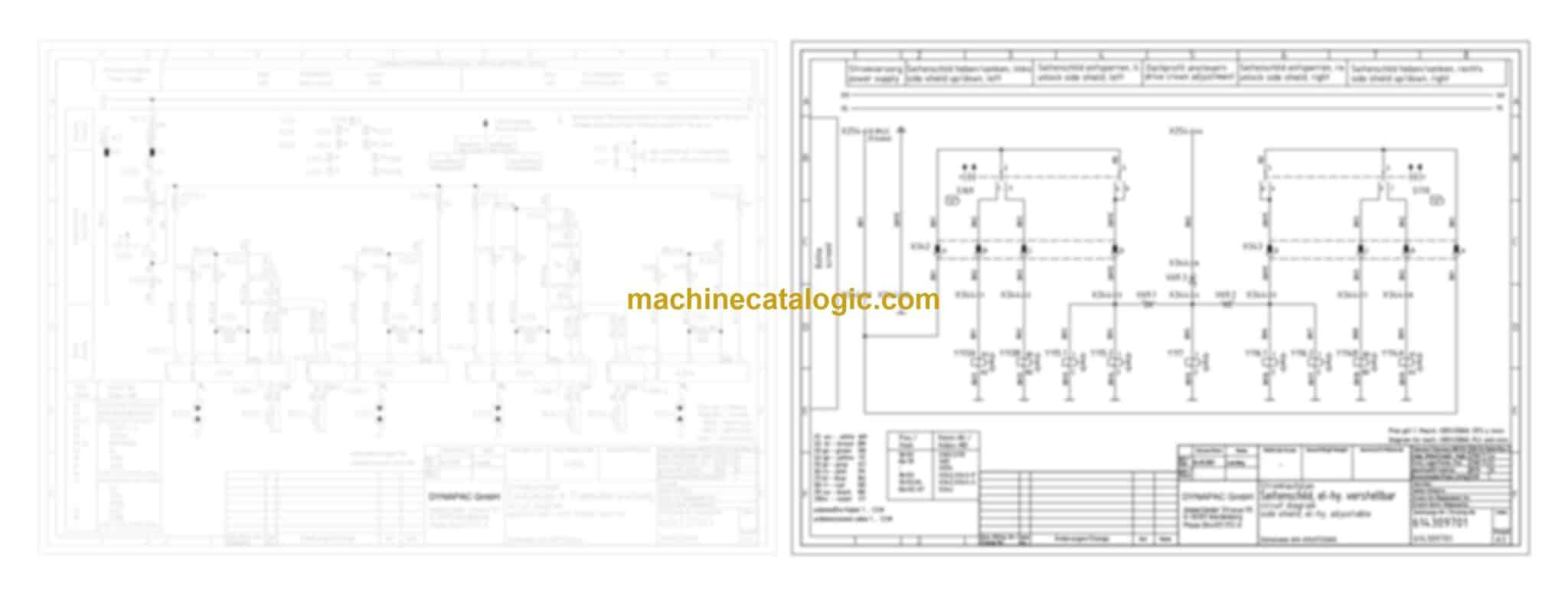 Dynapac EB75E Plus Paving Electrical Schematics Diagrams – Machine ...