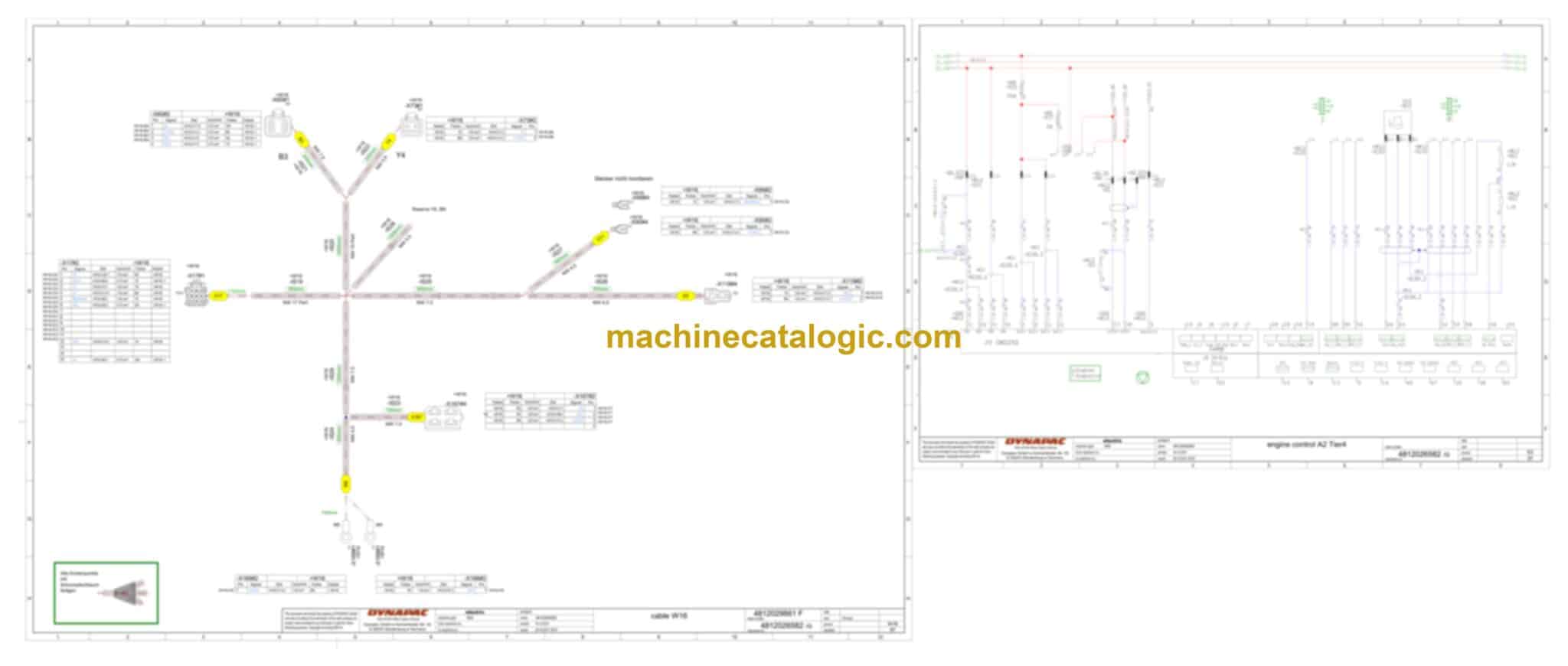 Dynapac F2500CS Paving Electrical Schematics Diagrams – Machine Catalogic