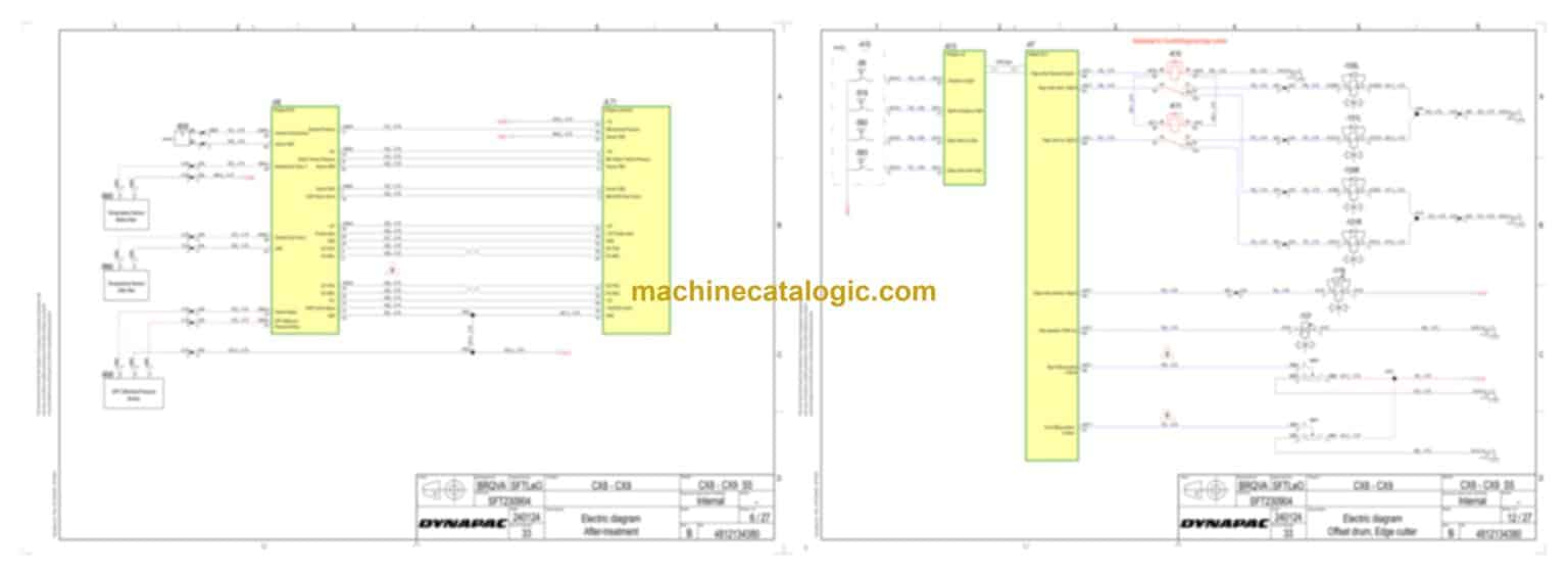 Dynapac CX8 Compaction Electrical Schematics Diagrams – Machine Catalogic